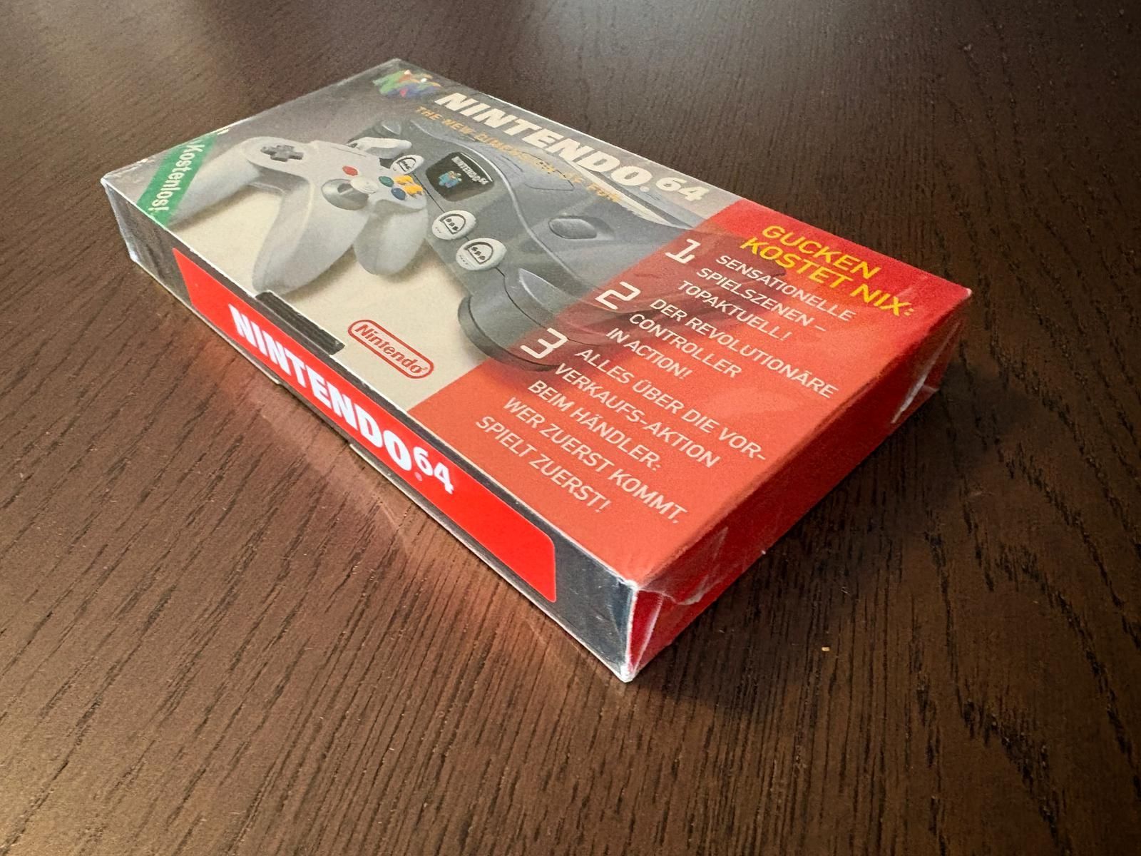 Nintendo 64 VHS videokassette GANZ NEU RARITAET!!! (Neu und ...