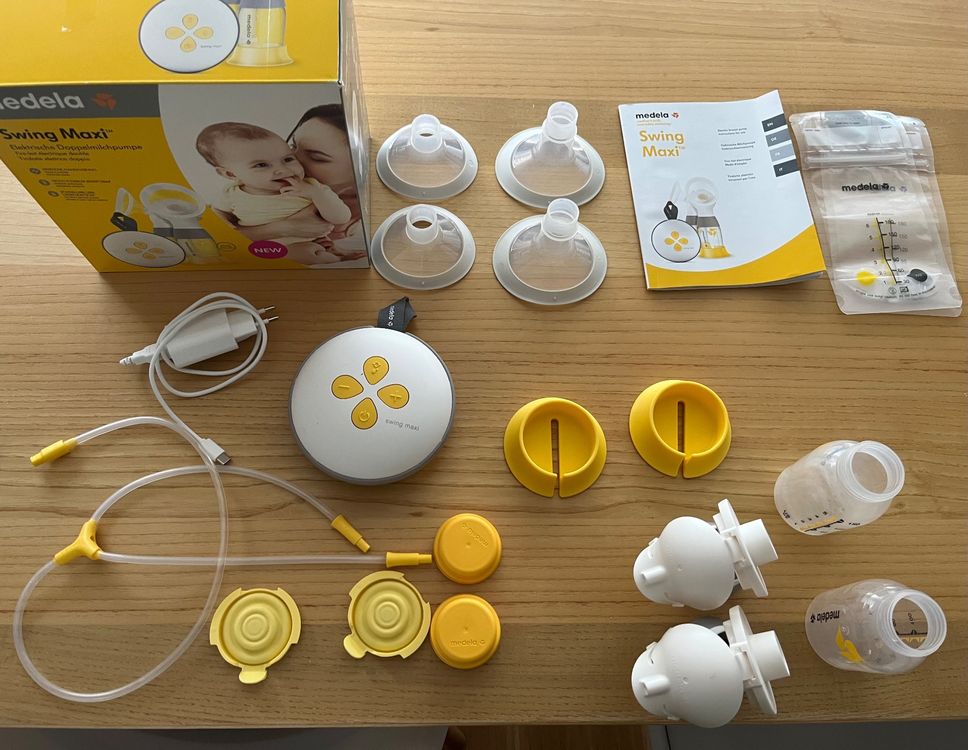 Elektrische Doppelmilchpumpe (Gebraucht) in Arbon für CHF 40 – mit Lieferung auf Ricardo kaufen