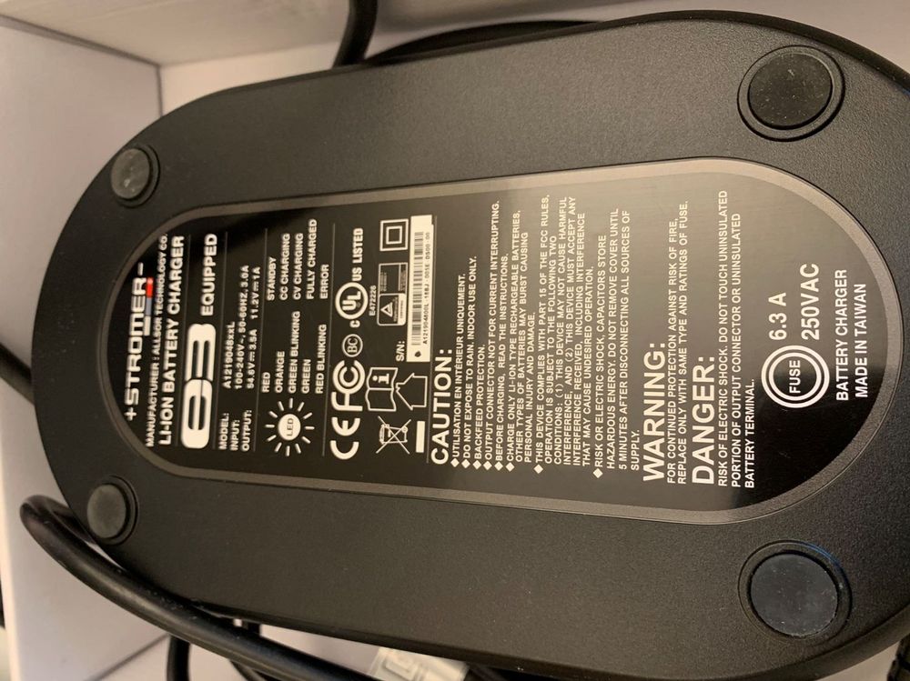 Stromer Ladegerät für eBikes ST2, ST3 ST4 bis ST7 (Neu (gemäss ...