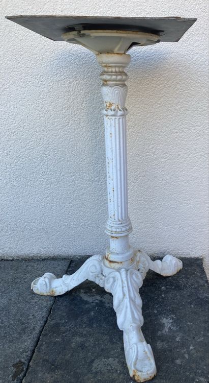 Tischfuss, Tischbein Bistrotisch Gusseisen? Deko Garten 70cm (Gebraucht ...