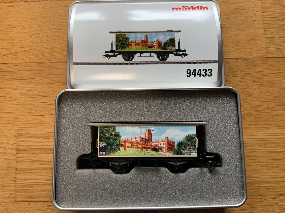 Märklin 94433 Bierwagen Feldschlösschen (Neu und originalverpackt) in ...