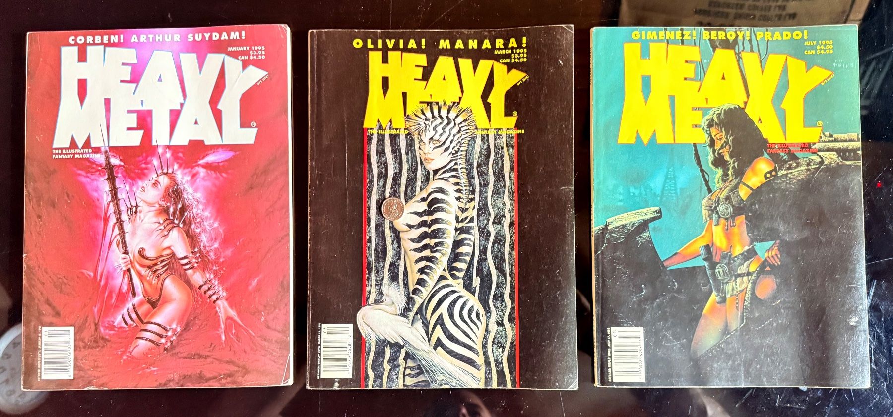 Heavy Metal Magazine English! Jahrgänge 1981 & 1984 Top! (Gebraucht) in ...