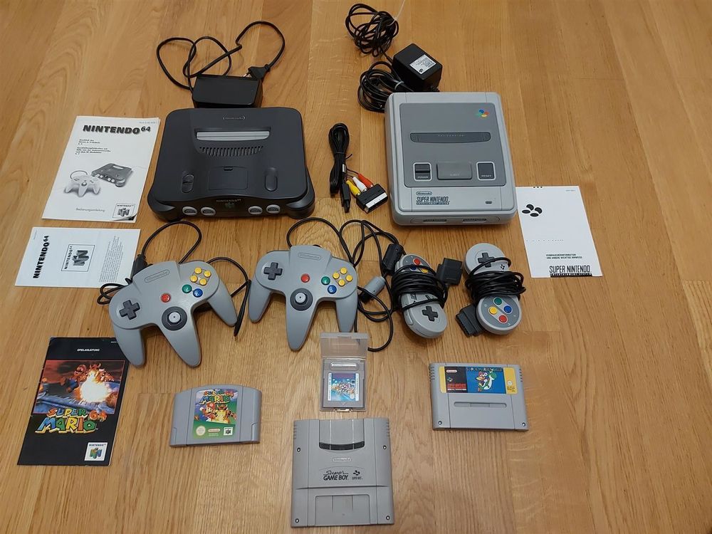Super Nintendo SNES + N64 Konsole Spiele | Kaufen auf Ricardo