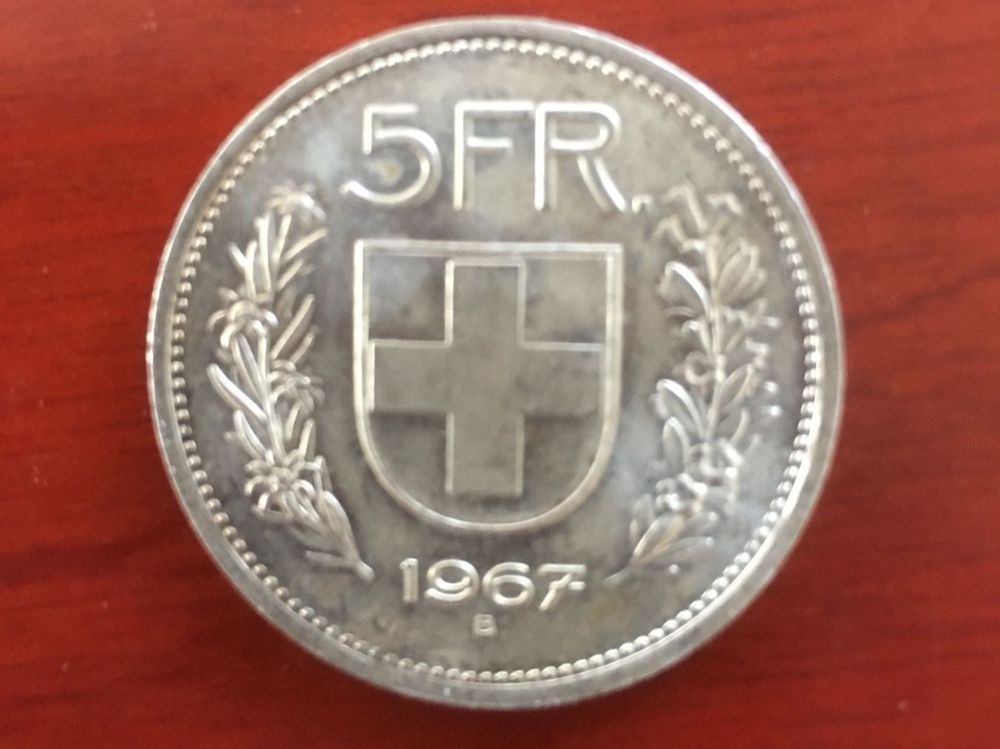 5 Franken Silber 1967 | Kaufen auf Ricardo