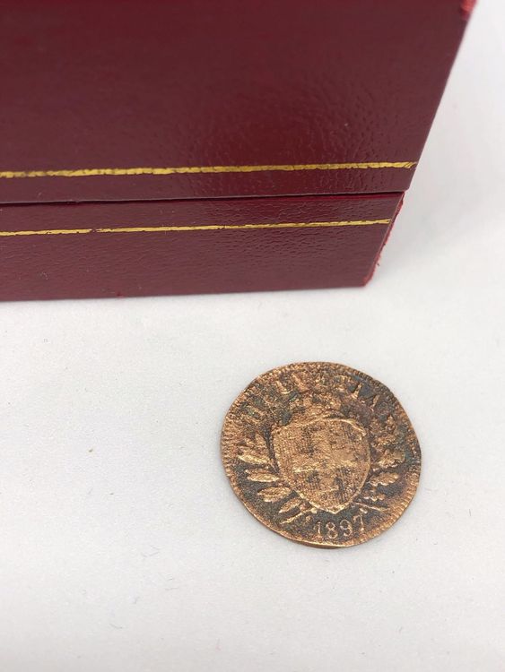 Schweiz 2 Rappen 1897 2.2 (Gebraucht) in Mönchaltorf für CHF 11 – mit Lieferung auf Ricardo kaufen