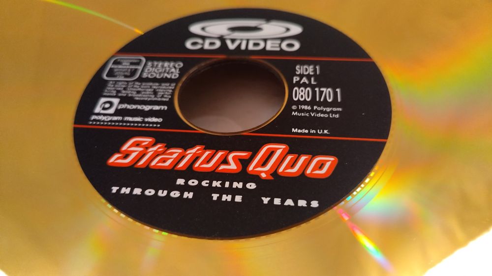 Status Quo - Rocking Through The Years / Laser Disc 1986 (Gebraucht) in ...