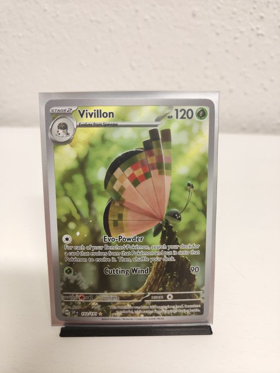 🎴 Pokémon Vivillon 193/191 (Gebraucht) in Steckborn für CHF 13 – mit ...
