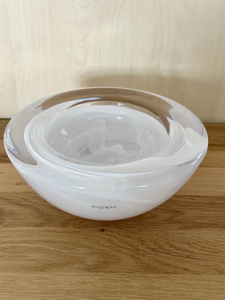 Kosta Boda Schwedische Design Glas Schale, Atoll,Top! (Neu (gemäss ...