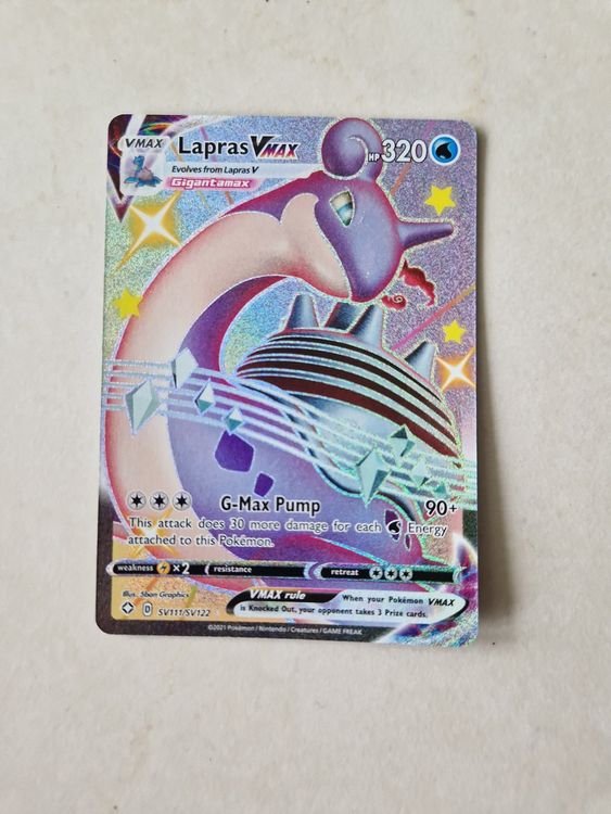 Lapras Vmax - Shining Fates - Ab 1!! | Kaufen auf Ricardo