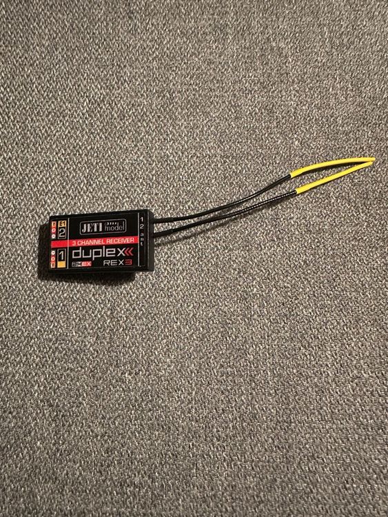 JETI DUPLEX 2.4EX Empfänger REX 3 Antenne 10cm (Gebraucht) in Basel für ...