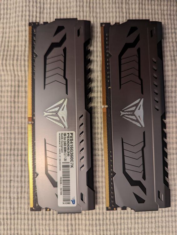 Patriot Viper Steel (2 x 8GB, DDR4-3600, DIMM 288 pin) RAM | Kaufen auf ...