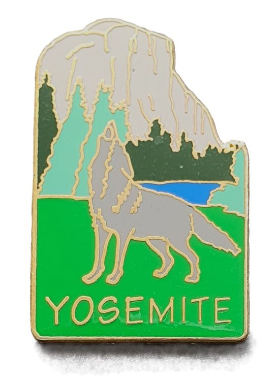 U179 - Pin Wolf Yosemite Nationalpark USA Sierra Nevada Cal. | Kaufen ...
