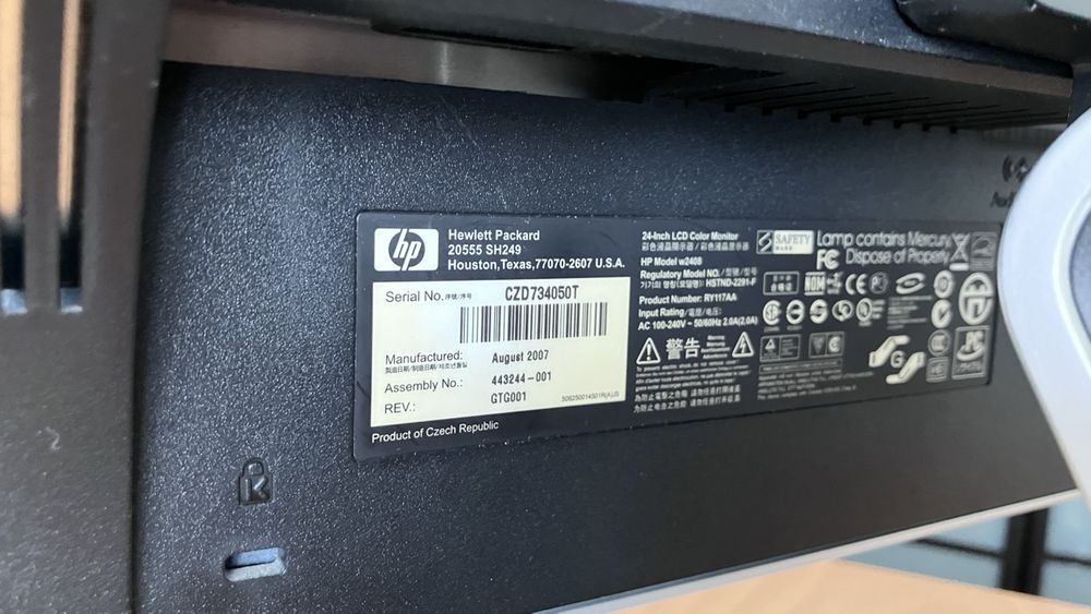HP W2408 - 24 Zoll Monitor | Kaufen auf Ricardo