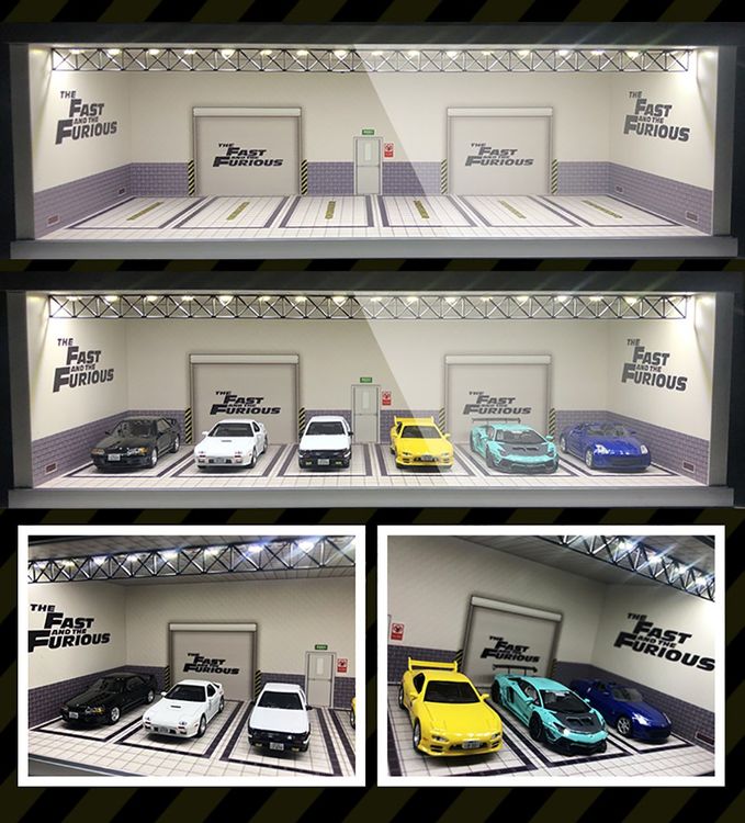 Modell Carparking Garage Fast and Furious 1:64 NEU PORTOFREI | Kaufen ...