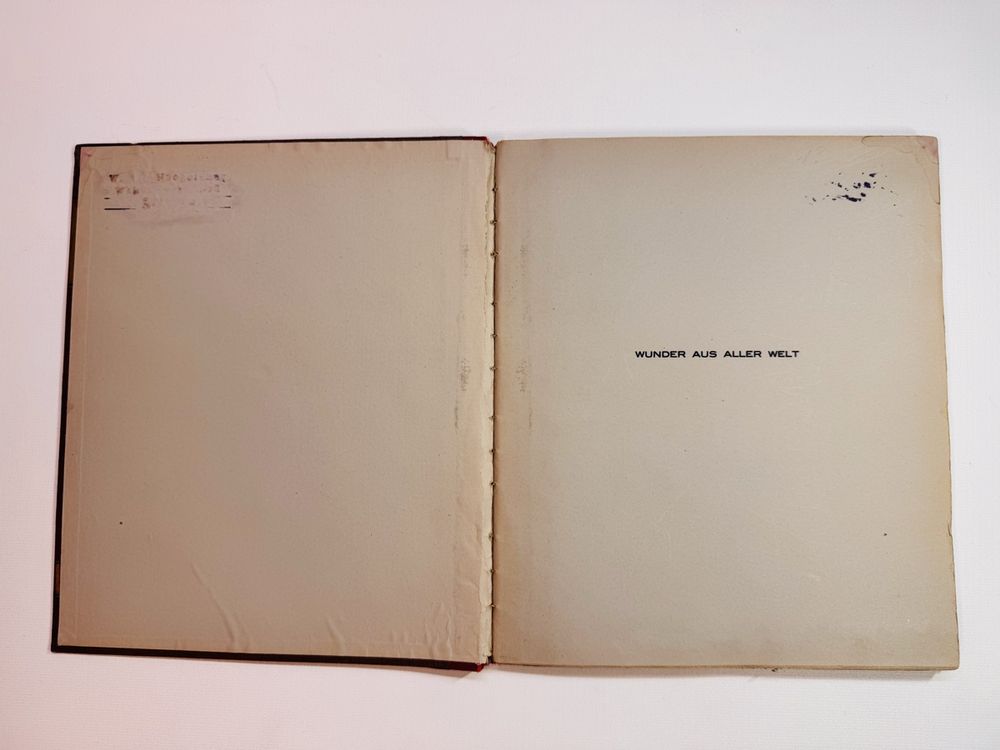 ( Nestle ) Wunder aus aller Welt” – Band 1 (1929) • Komplett (Gebraucht ...