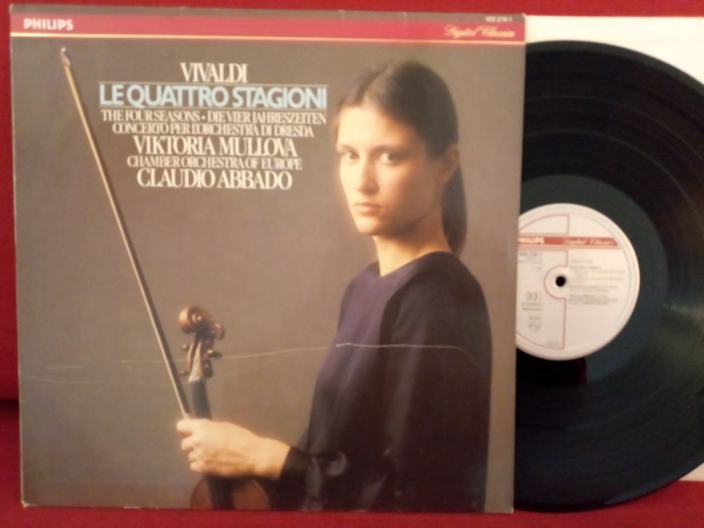 VIVALDI: Le quattro stagioni, MULLOVA, ABBADO; LP digital (Gebraucht ...