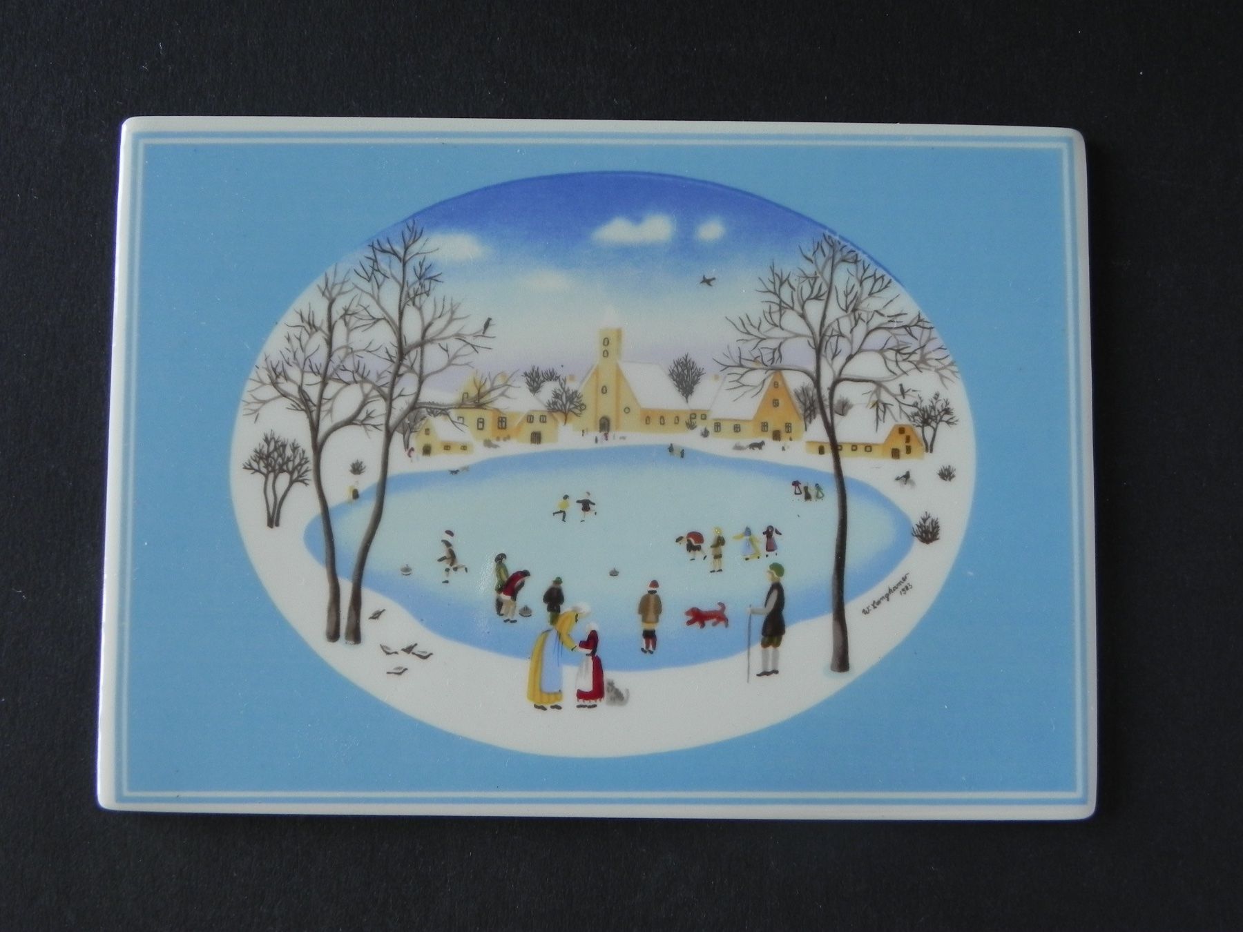 VilboCard * DEZEMBER * von Edith Holden - Villeroy & Boch (Neu (gemäss ...