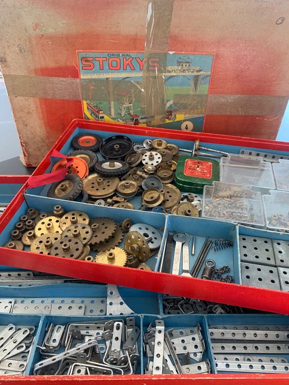 Stokys Metallbaukasten Nr. 4, doppelstöckig | Kaufen auf Ricardo