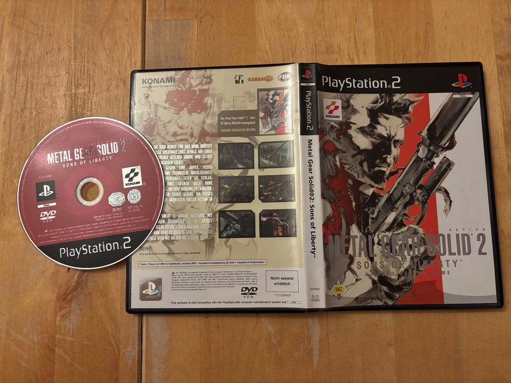 Metal Gear Solid 2 Sons of Liberty (OVP) (Gebraucht) in Frenkendorf für ...