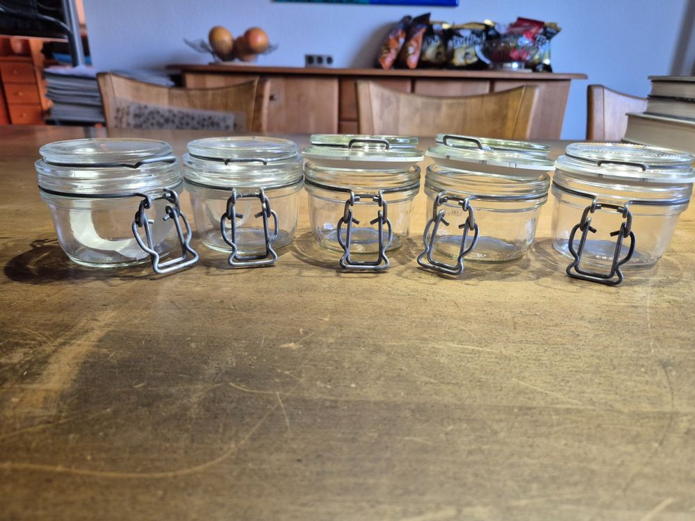 5 Einmachgläser mit Inhalt von je 1,5 dl (Angebot 1) (Gebraucht) in ...