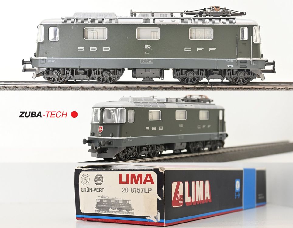 Lima 208157 E-Lok Re 4/4 II SBB H0 GS Analog mit OVP (Gebraucht) in St. Gallen für CHF 2 – mit ...