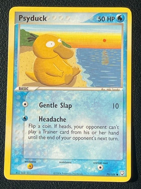 Psyduck 70/109 Pokémon Ex Team Rocket Returns (Neu (gemäss Beschreibung ...
