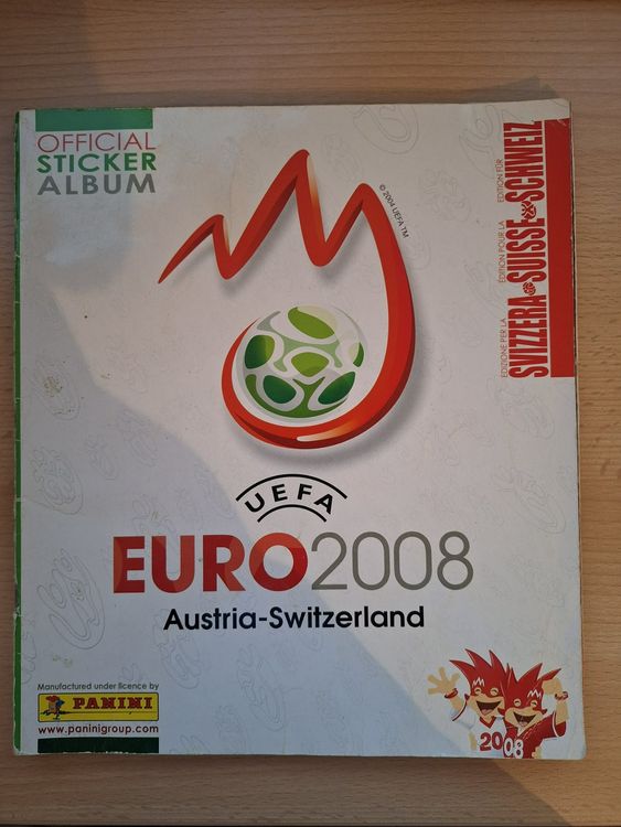Panini Album 2008 / Komplett (Gebraucht) in Horw für CHF 12 – mit ...