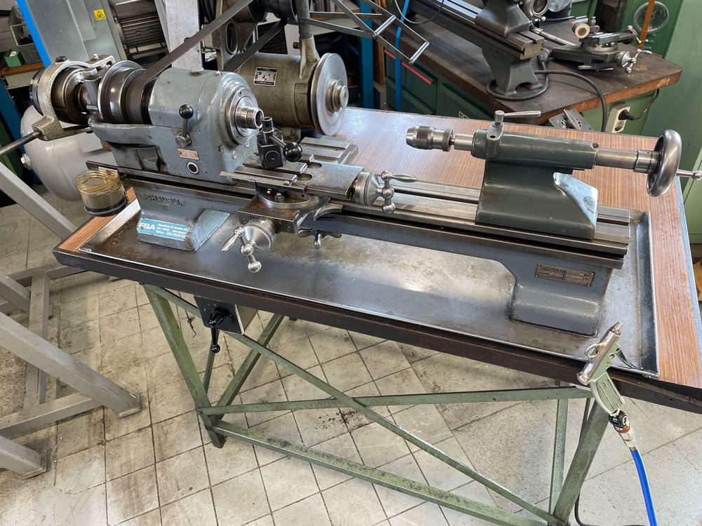 Schaublin 102 inkl Zubehör und Werkzeugschrank. (Gebraucht) in für CHF ...
