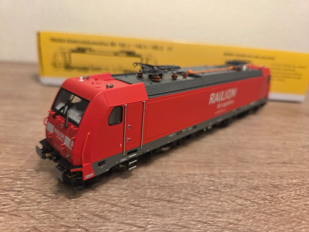 Brawa 43925 E-Lok BR 185 Railion DB Digital Sound H0 (Neuf avec ...