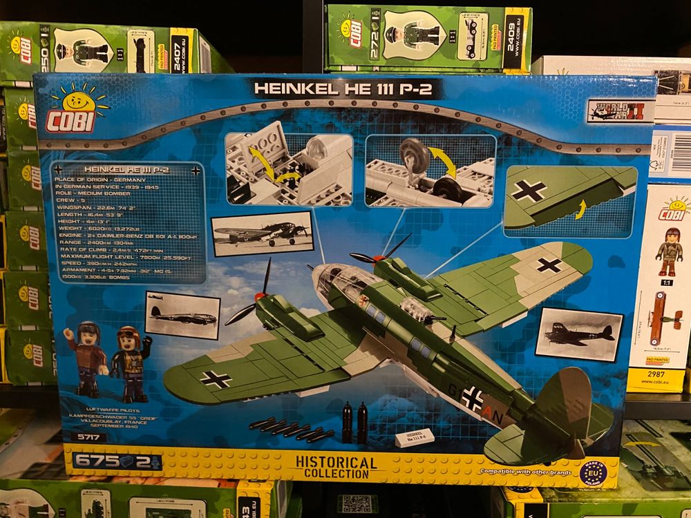 Cobi 5717 - Heinkel He 111 P-2 (NEU) (Neu und originalverpackt) in St ...