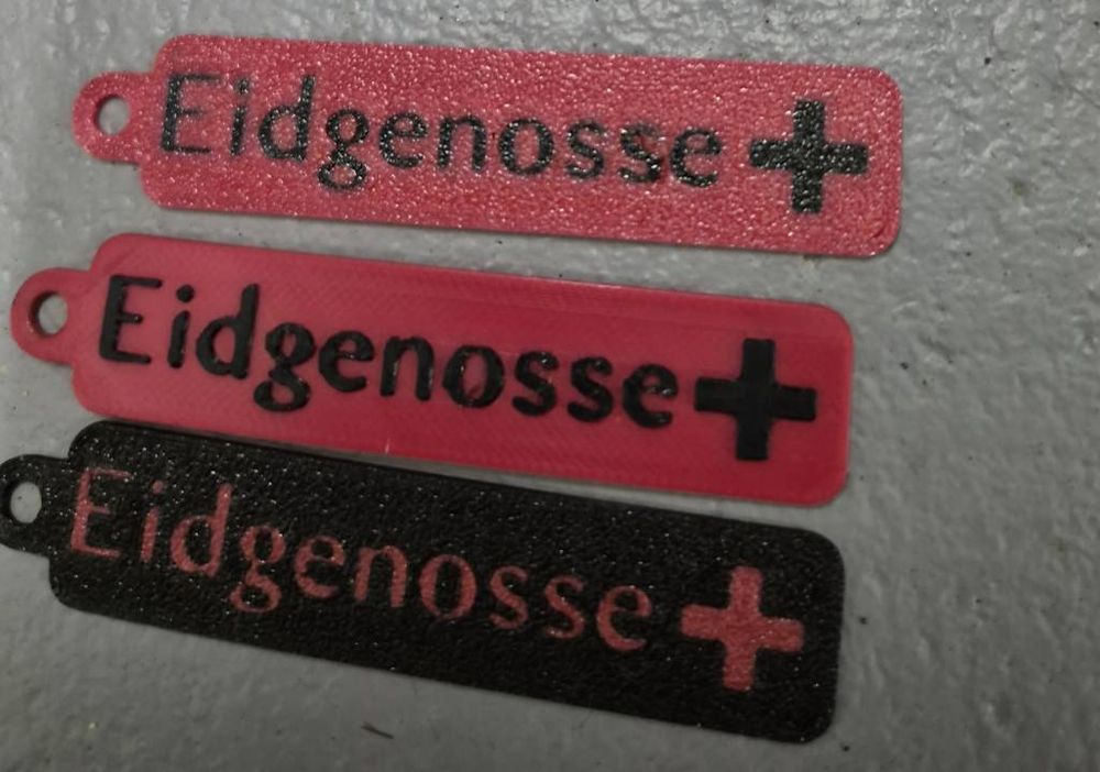 Eidgenosse Schlüsselanhänger (Gebraucht) in Wynau für CHF 3 – mit ...