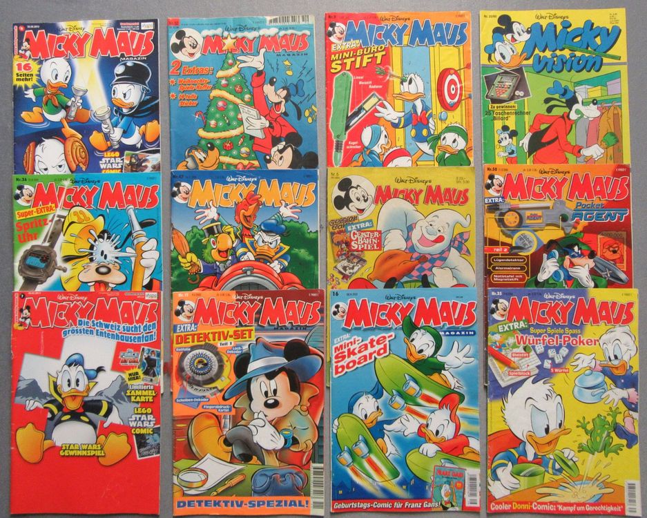 12 Micky Maus Hefte ab CHF 4.00 - Walt Disney | Kaufen auf Ricardo