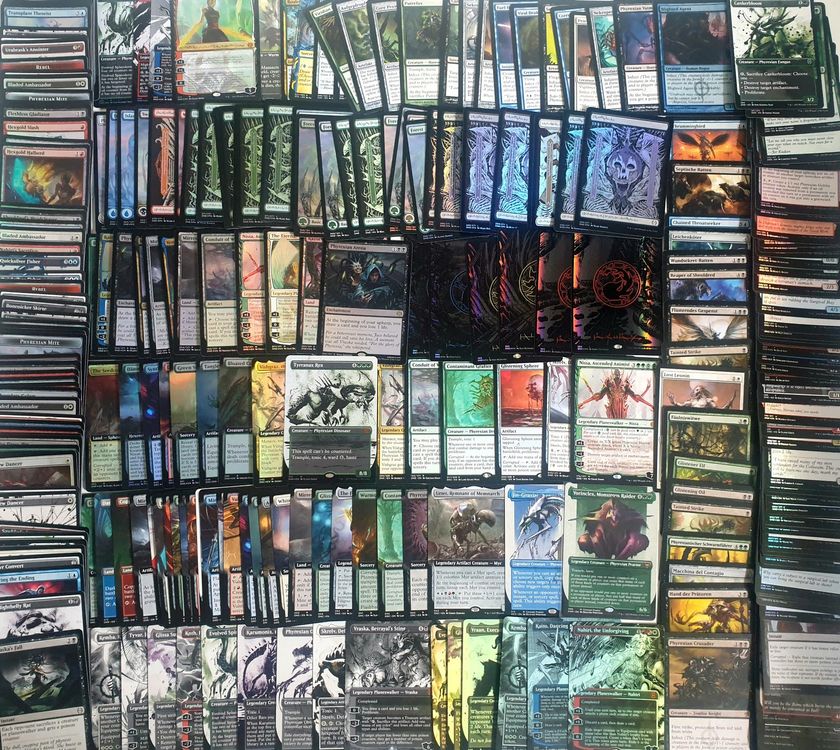 Huge Phyrexian Collection: 80+ Mythics/Rares, Foil, Full Art | Kaufen ...