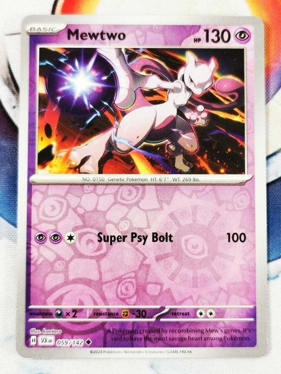Pokemon Mewtwo 059/142 Stellar Crown EN | Kaufen auf Ricardo