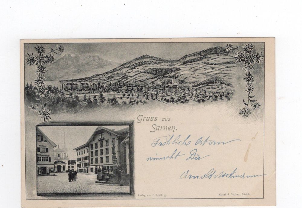 Gruss aus Sarnen Litho 1905 (Antik) in Rapperswil SG für CHF 52 – mit Lieferung auf Ricardo kaufen