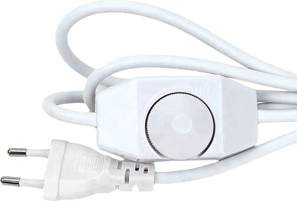Stromkabel 230V. mit Schalter + Dimmer auch für LED-Lampen (Neu und ...