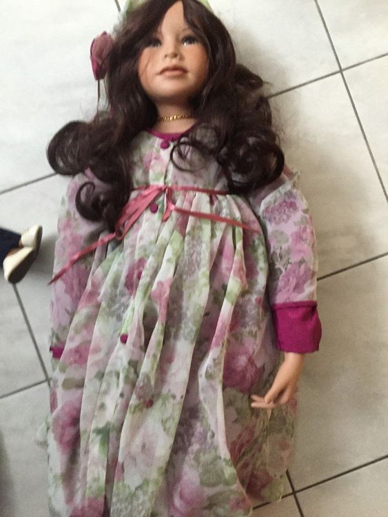 Ruby Doll Kollektion 20 Jahre alt, R.D.C Puppe Porzellan (Gebraucht) in Eichberg für CHF 60 ...