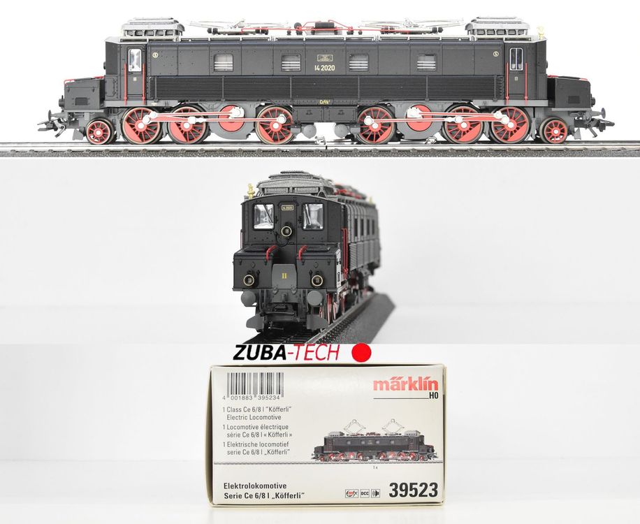 Märklin 39523 E-Lok Ce 6/8 I Köfferli SBB H0 Digital OVP (Gebraucht) in ...