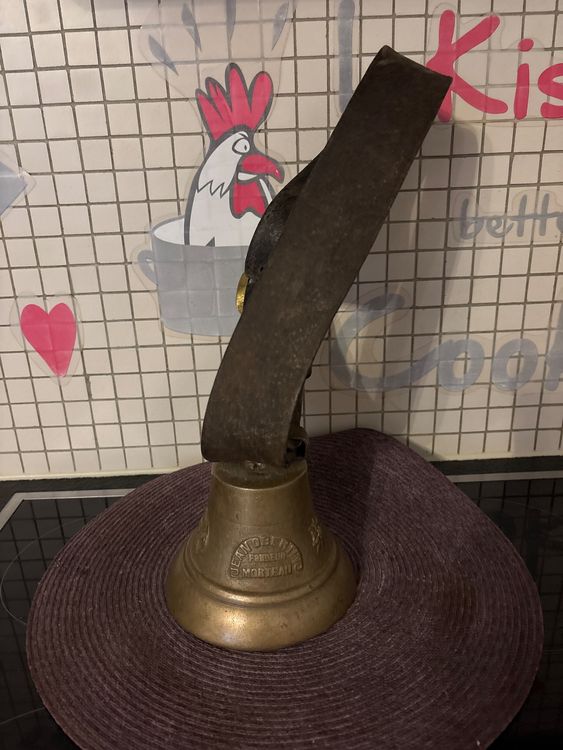 Ancienne cloche de vache Jean Obertino Morteau | Kaufen auf Ricardo