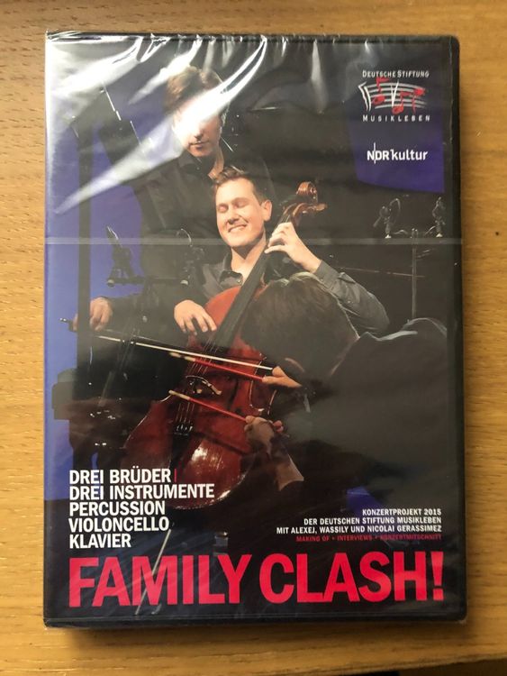 Family Clash (Drei Brüder, drei Instrumende Klassik DVD) OVP | Kaufen ...