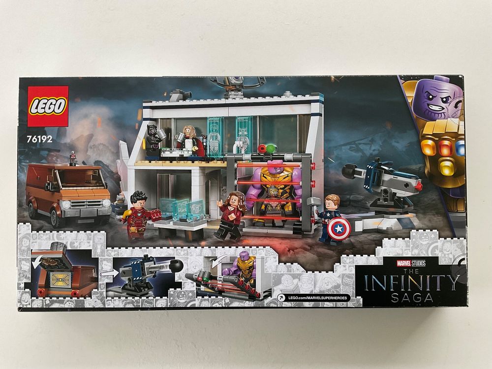 Lego 76192 Super Heroes Marvel Avengers Endgame Final Battle (Neu und ...