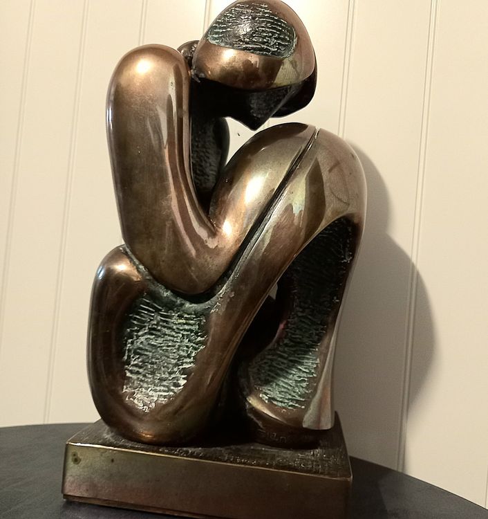 Schöne Bronze Designer Skulptur Italien Domenico Colanzi | Kaufen auf ...