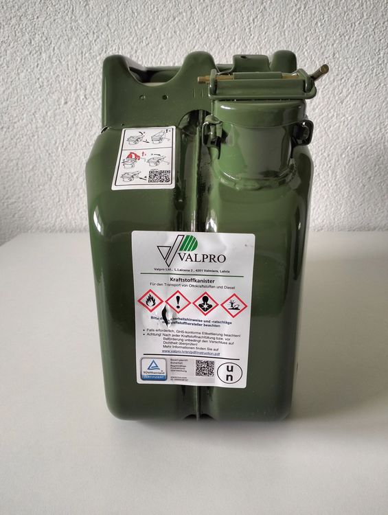 Metallkanister 10 L (Neu (gemäss Beschreibung)) in Uster für CHF 22 – mit Lieferung auf Ricardo ...