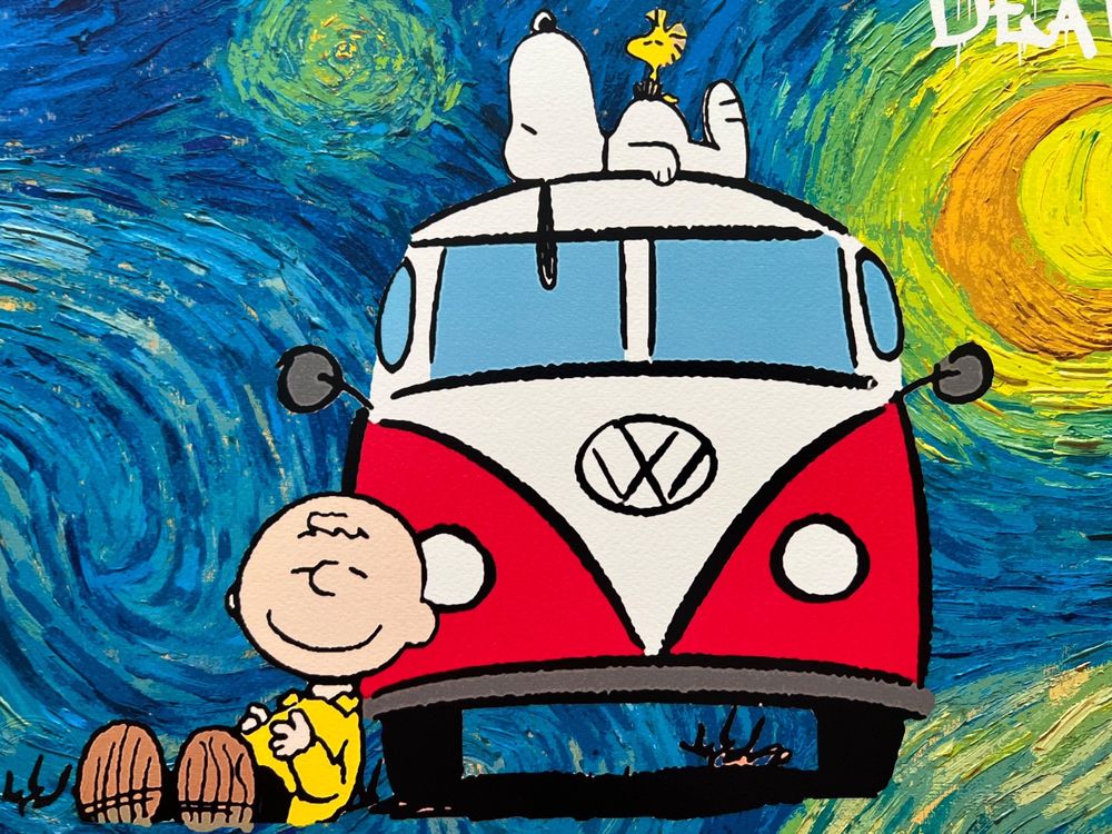 DEATH NYC « Van Gogh VW Snoopy Bus » 1/100 | Kaufen auf Ricardo