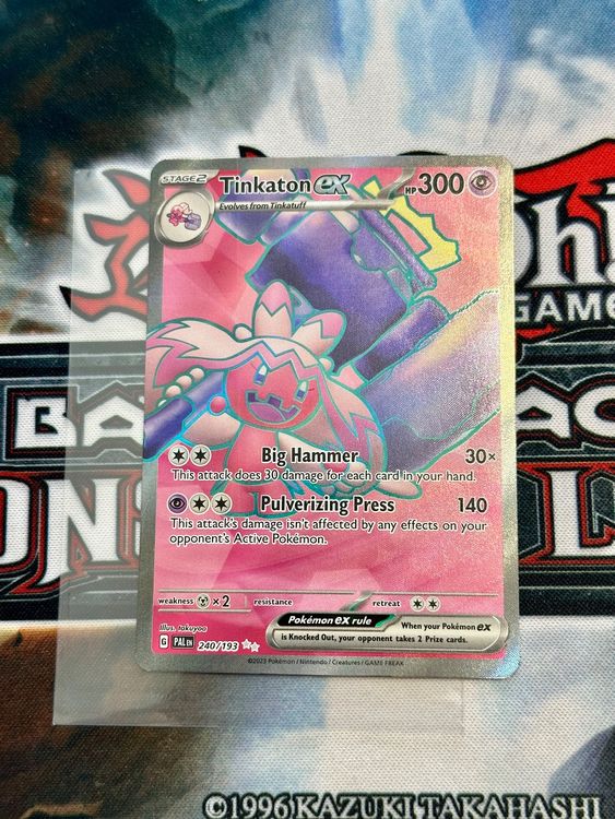 Pokémon / Tinkaton ex / PAL 240 / Ultra Rare / Mint | Kaufen auf Ricardo