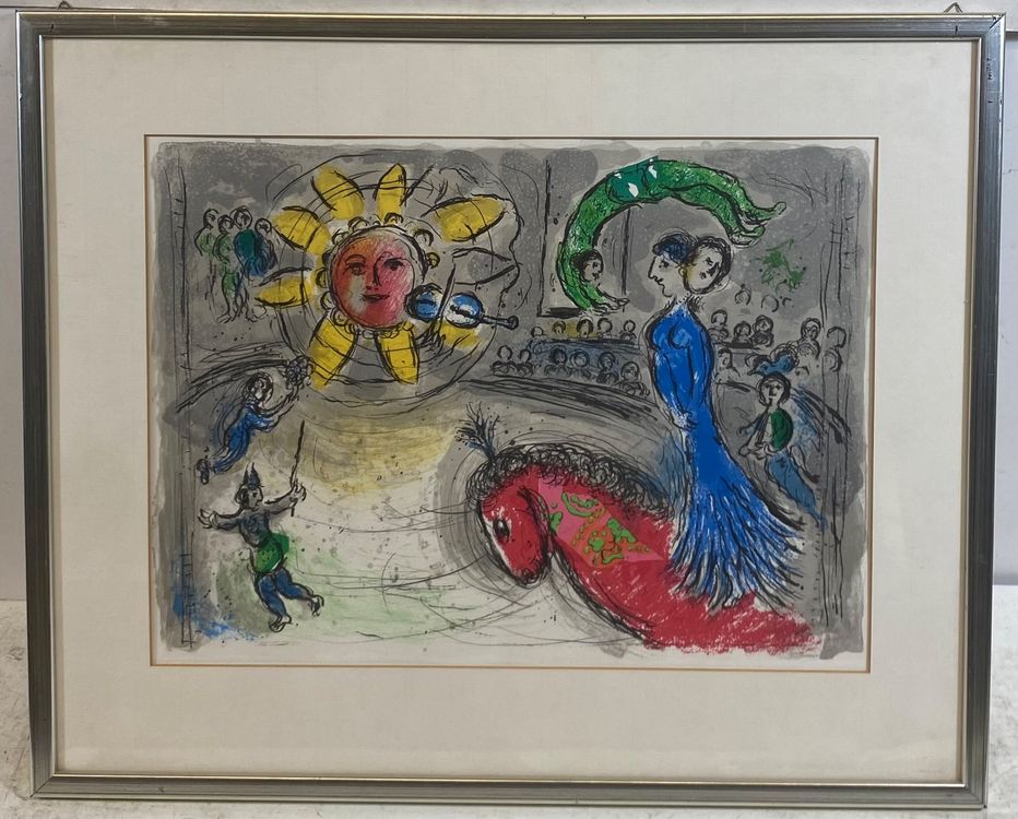 Marc CHAGALL (1887-1985) Große Lithographie (Gebraucht) in Root für CHF 64 – mit Lieferung auf ...