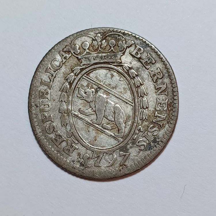 10 Kreuzer 1797 Bern s-ss (Gebraucht) in Pfäffikon ZH für CHF 20 – mit Lieferung auf Ricardo kaufen