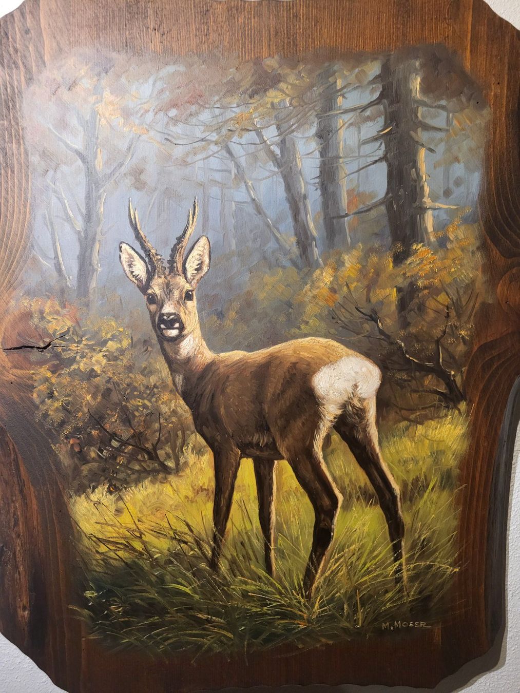 Original Ölgemälde Wildmaler Marcel Moser (Gebraucht) in Schönried für ...