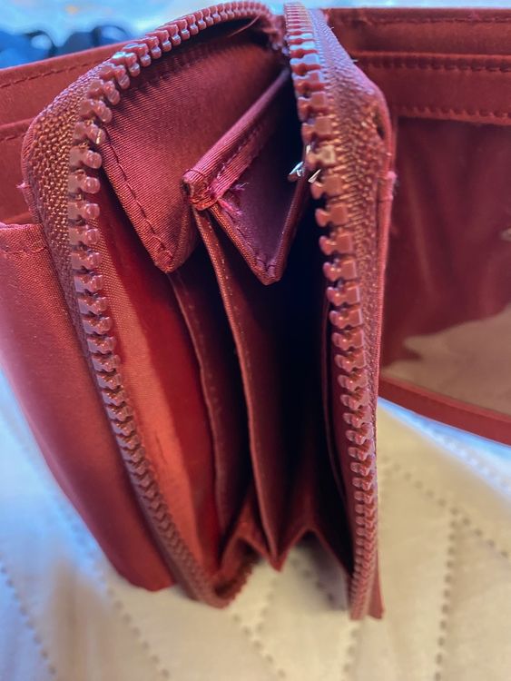 Damen Portemonnaie in Weinrot, neuwertig, Top Zustand! (Gebraucht) in ...