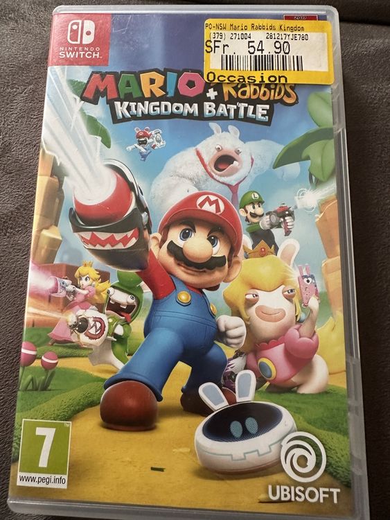 Nintendo Switch Mario + Rabbids Kingdome Battle | Kaufen auf Ricardo